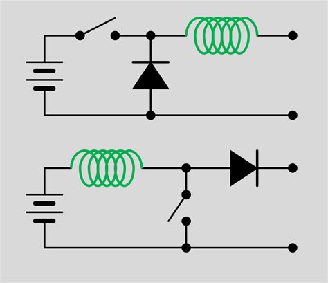 Basic Principles Of Step Down And Step Up Regulator Circuits Dc Dc Converters Dc Transformers