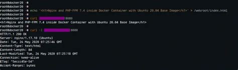 How To Create Docker Images With A Dockerfile On Ubuntu 20 04 Lts