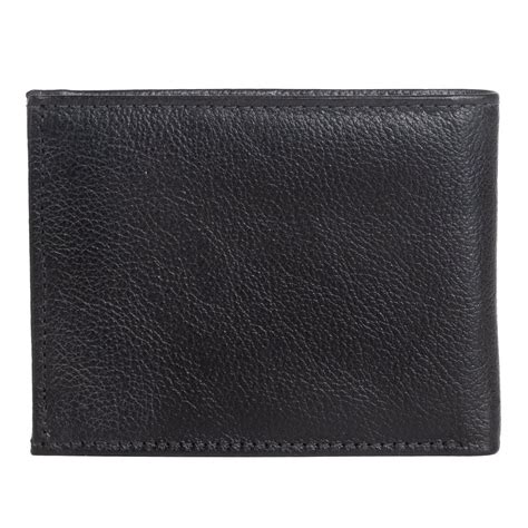 Carteira Masculina Fasolo Em Couro Slim Cnh Preto Preto