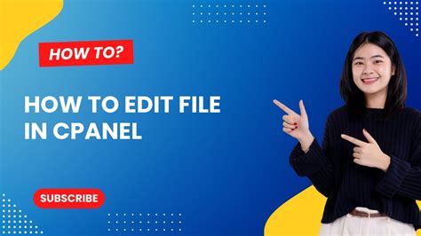 how to edit file in cpanel tutorial by creativeon cpanel tutorials