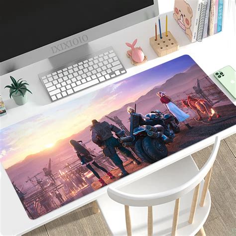 Final Fantasy Mouse Pad Gaming XL Computer New Home Large Mousepad XXL
