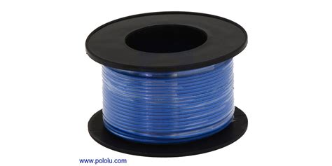Pololu Stranded Wire Blue 24 Awg 60 Feet