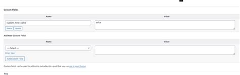Create Wordpress Custom Field Programmatically Quadlayers