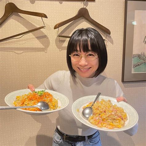 時東ぁみさんのインスタグラム写真 時東ぁみinstagram「チャー活 してきた ・ 炒飯栄養士さんとサラダ協会会長さんと 情報