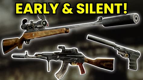Tarkovs Suppressed Level Trader Weapons YouTube