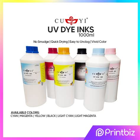 CUYI Dye Inks ML Universal Ink Shopee Philippines