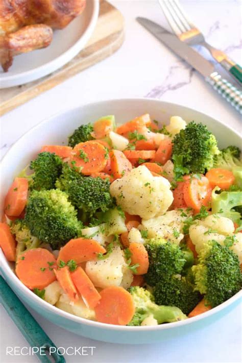 Buttered Vegetables Recipe Pocket