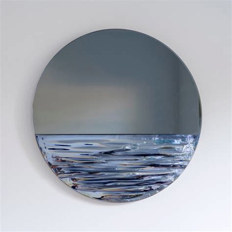 Glory Hole Mirror Surrounded By Baroque Embellishment