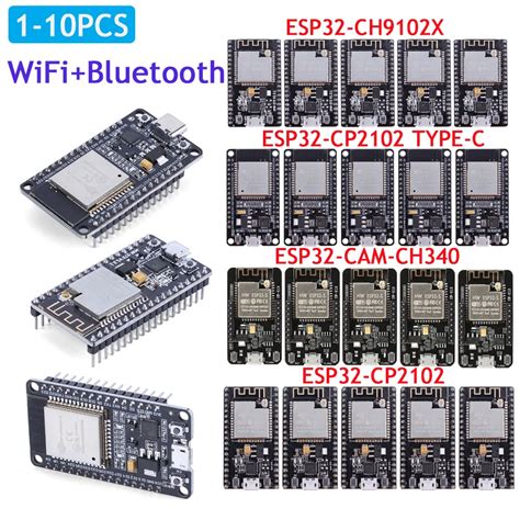 Placa de desarrollo ESP32 de 1 10 piezas módulo inalámbrico de baja