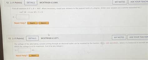 solved find all solutions if 0∘≤θ
