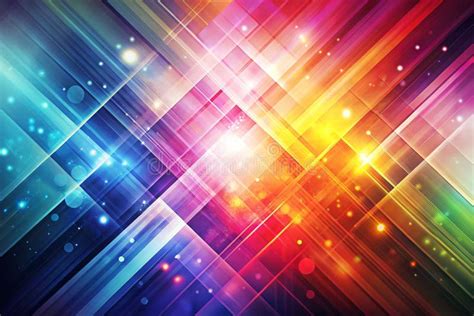 Intersection Of Lights Stock Illustration Illustration Of Pinks