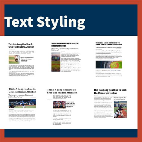 Text Styling On Behance
