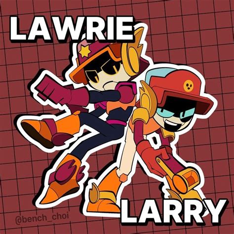 Lawrie And Larry Brawl Stars Star Character Brawl Star Art