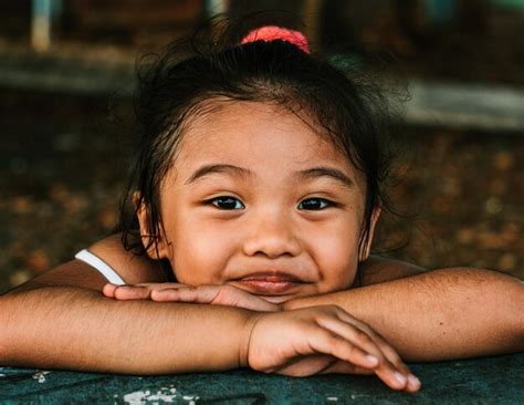 Premium Photo Close Up Portrait Of Cute Girl