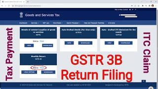Gstr 3b Return Filing How To File Gstr 3b Gst 3b Return Kaise Bhare
