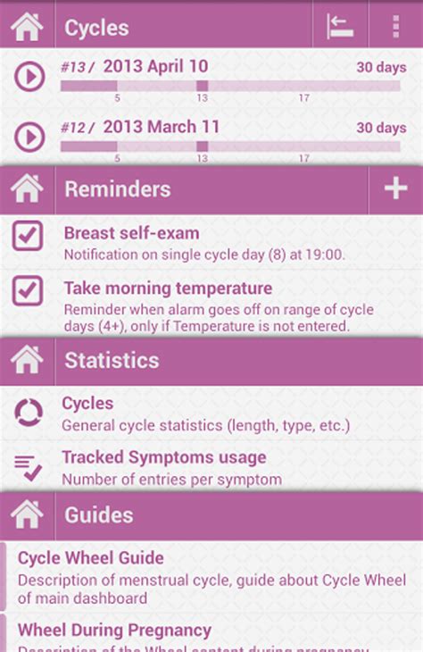Ovuview Ovulation And Fertility For Android Download