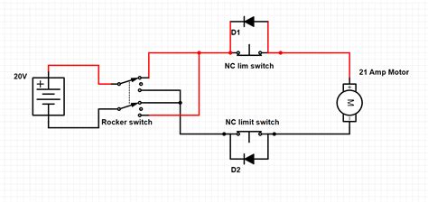 Diagrama De Fiação Para Interruptor De Limite