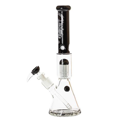Grollz Cheech And Chong Smoking Brothers Yellow Beaker Chillum Slit