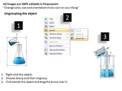 Pouring Liquid Into Flask Experiment PowerPoint Templates Ppt Slides