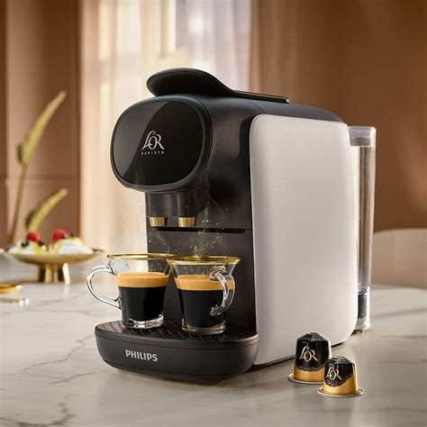 Еспресо машина с капсули Philips Lor Barista Satin Blanc Emag Bg