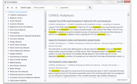 Searching Help And Documentation Content