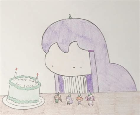 Smol Yuri Brought A Smol Cake To Smol Smol Monikas Smol Smol Birthday Party R Ddlc