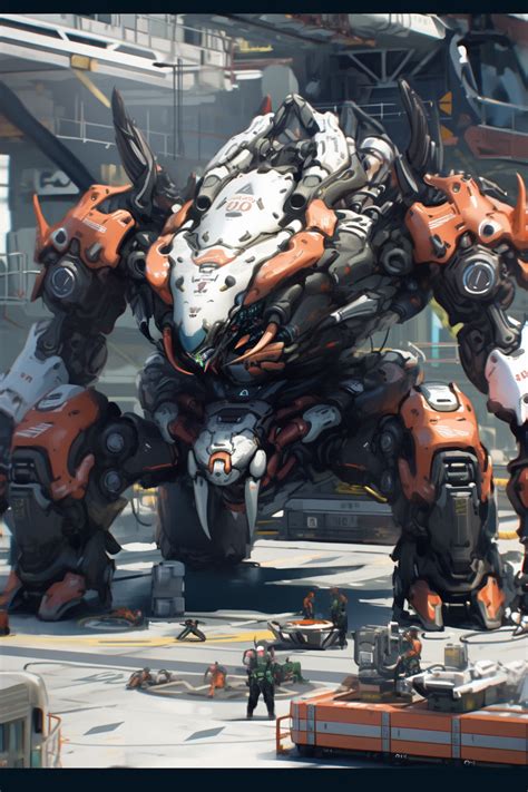 Pin By Bill Riser On Mecha Art Robot Concept Art Big Robots Robot Art