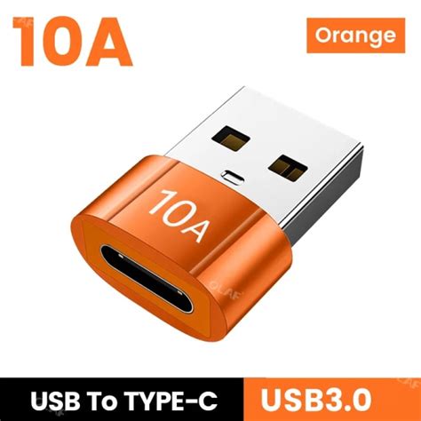 Elough Adaptateur Otg Usb 30 Versus Type C Convertisseur Mâle Vers