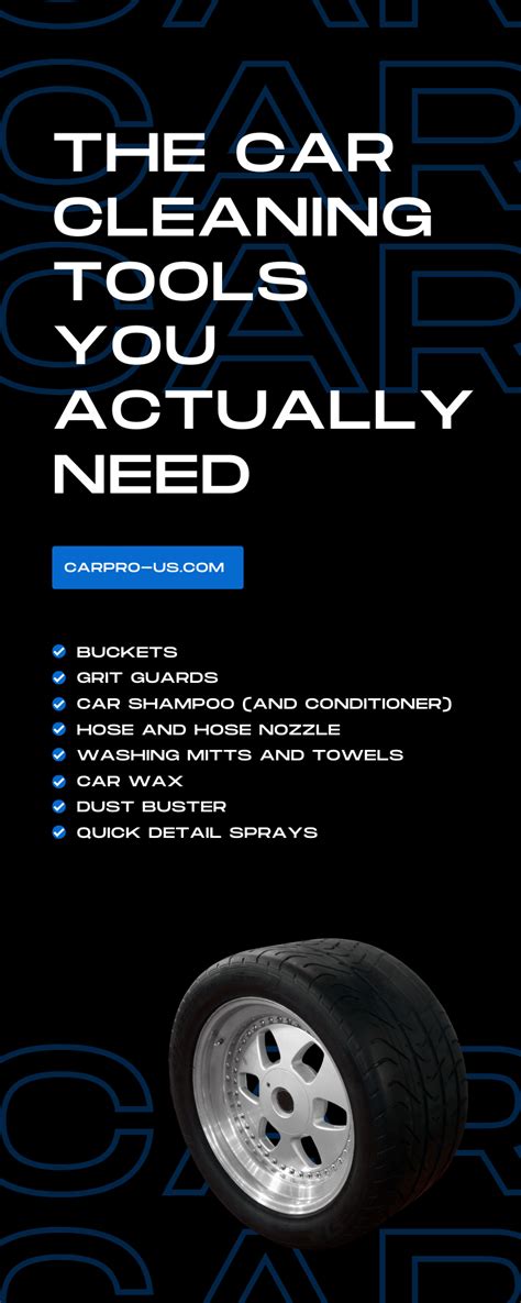 The Car Cleaning Tools You Actually Need Skys The Limit Car Care
