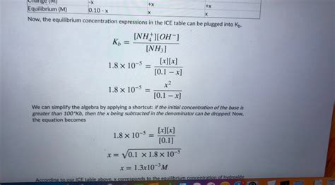 Solved 1 Calculate The Hydroxide Ion Concentration In A 68x10 1
