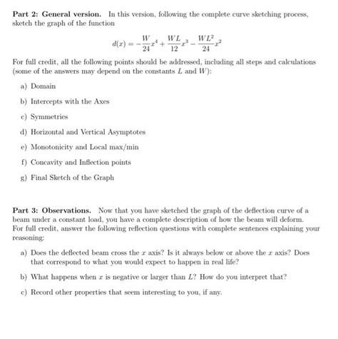 Solved Part General Version In This Version Following Chegg Com