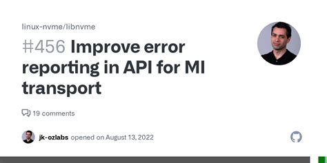 Improve Error Reporting In API For MI Transport Issue 456 Linux