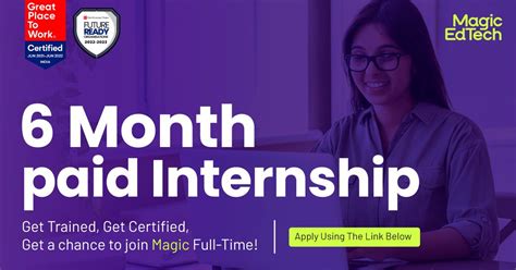 magic edtech on linkedin internship techjobs java reactjs vuejs