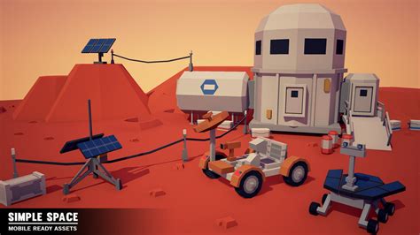 Simple Space Cartoon Assets Synty Store