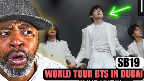Sb19 Vlogs Pagtatag World Tour Dubai Reaction Youtube