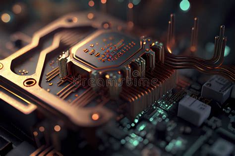 Central Computer Processors Cpu Concept Motherboard Digital Chip Technology Science Background