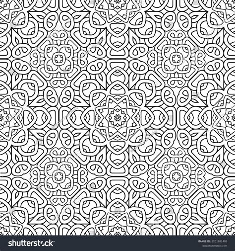 Celtic Braided Seamless Pattern Intricate Line Stock Vector Royalty Free Shutterstock