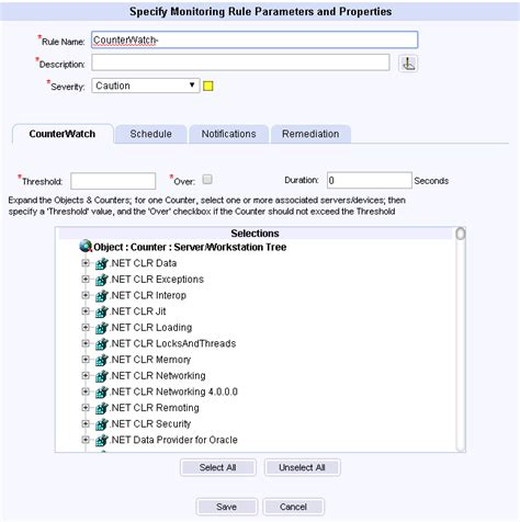 performance counter monitoring goliath technologies support center