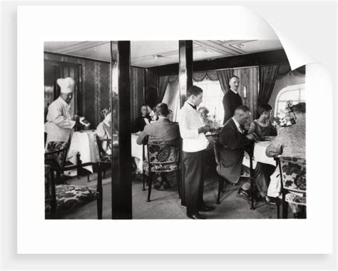 Passengers Dining Room Zeppelin Lz 127 Graf Zeppelin Posters