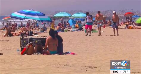 Gov Gavin Newsom Officially Closes Beaches In Orange County Area