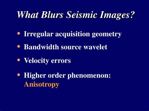 Ppt Wave Equation Migration In Anisotropic Media Powerpoint Presentation Id3371282