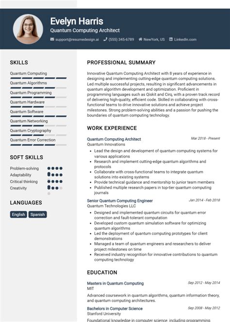 24 Cloud Architect Resume Examples And Templates For 2024 Resumedesign Ai