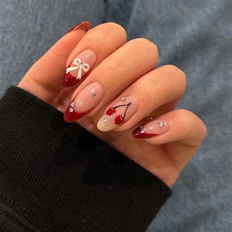 Cute Bow Nail Designs