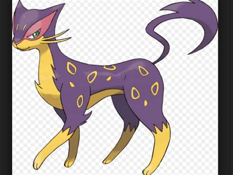 Leopard Pokemon Liepard Cat Pokemon Black Pokemon Pokemon