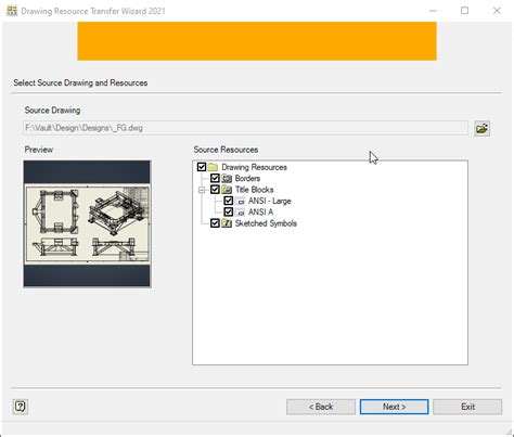Inventor Drawing Resource Transfer Wizard Micrographics