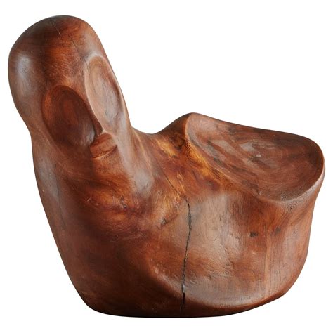 Figural Wooden Sculpture By Suzanne Sumner 1970s For Sale At 1stdibs