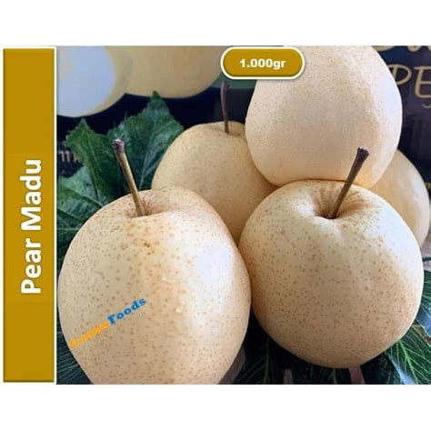 Buah Pear Madu Import Fresh 1000gr Harga Per Kg Lazada Indonesia