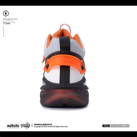 Herrscher Of Flamescion Theme Sneakers Size 44 Honkai Impact 3rd