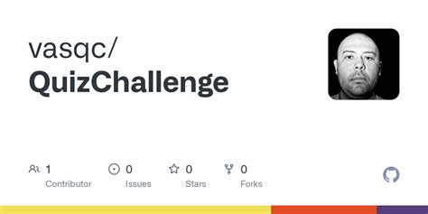 github vasqc quizchallenge