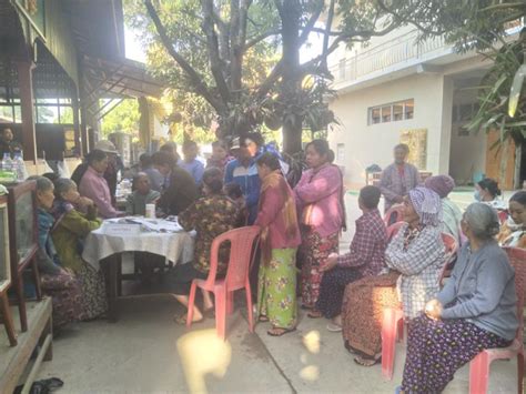 မုံရွာမြို့နယ်နှင့် ဟုမ္မလင်းမြို့နယ်အတွင်းရှိ သံဃာတော်များနှင့် ဒေသခံပ